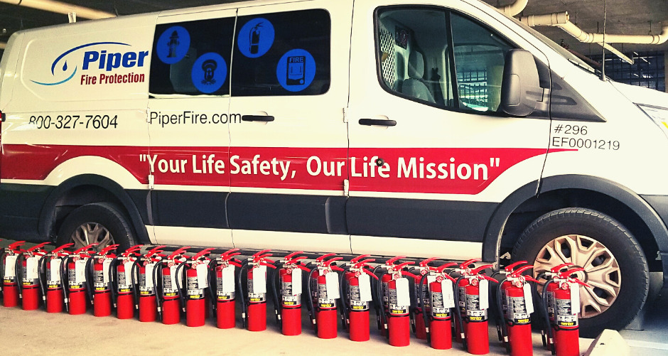 Fire Extinguisher Sales and Maintenance in Tampa | Piper Fire ...