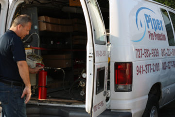 Fire Extinguisher Inspections | Piper Fire Protection Inc